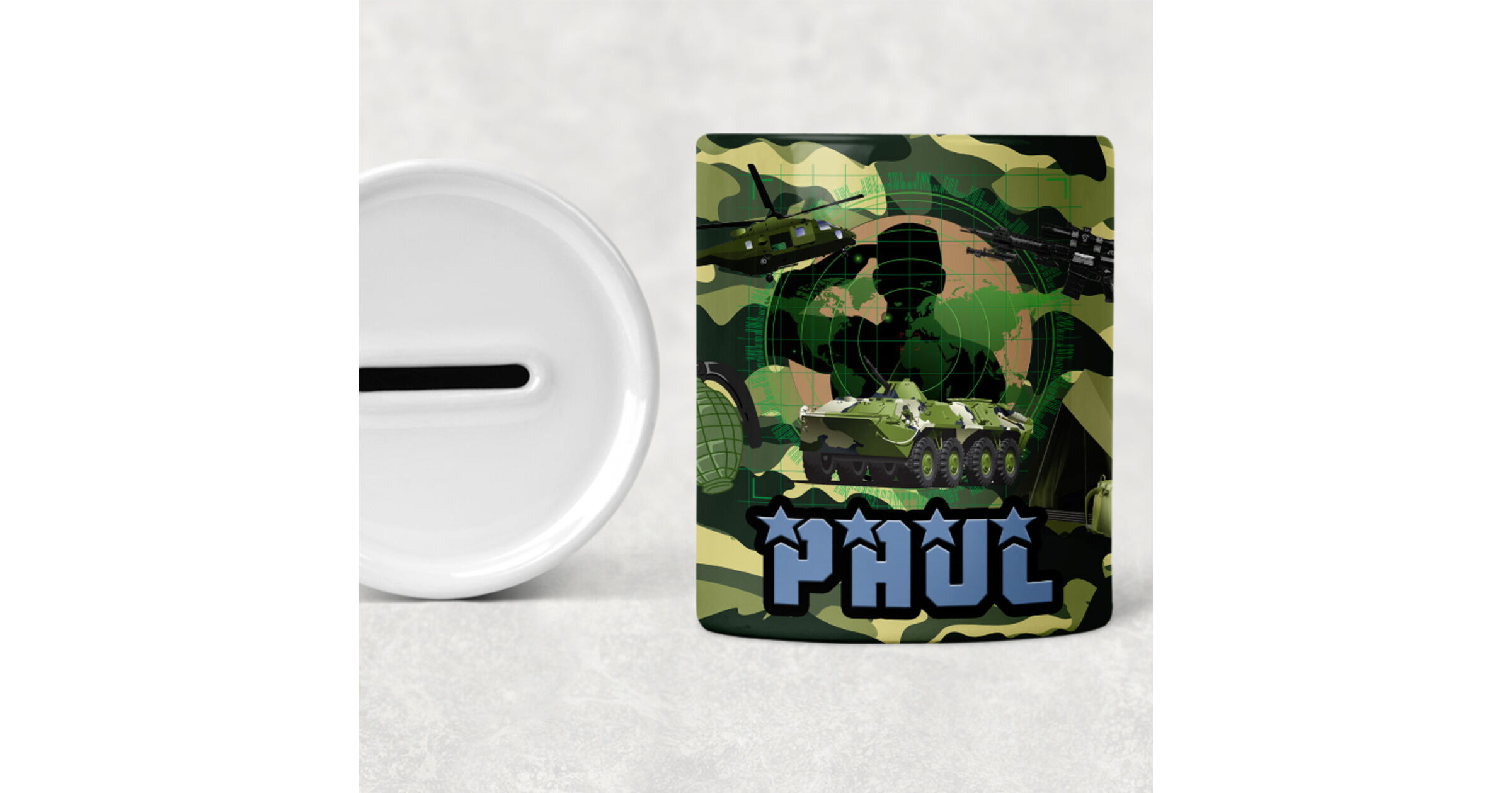 Army Themed Money Box