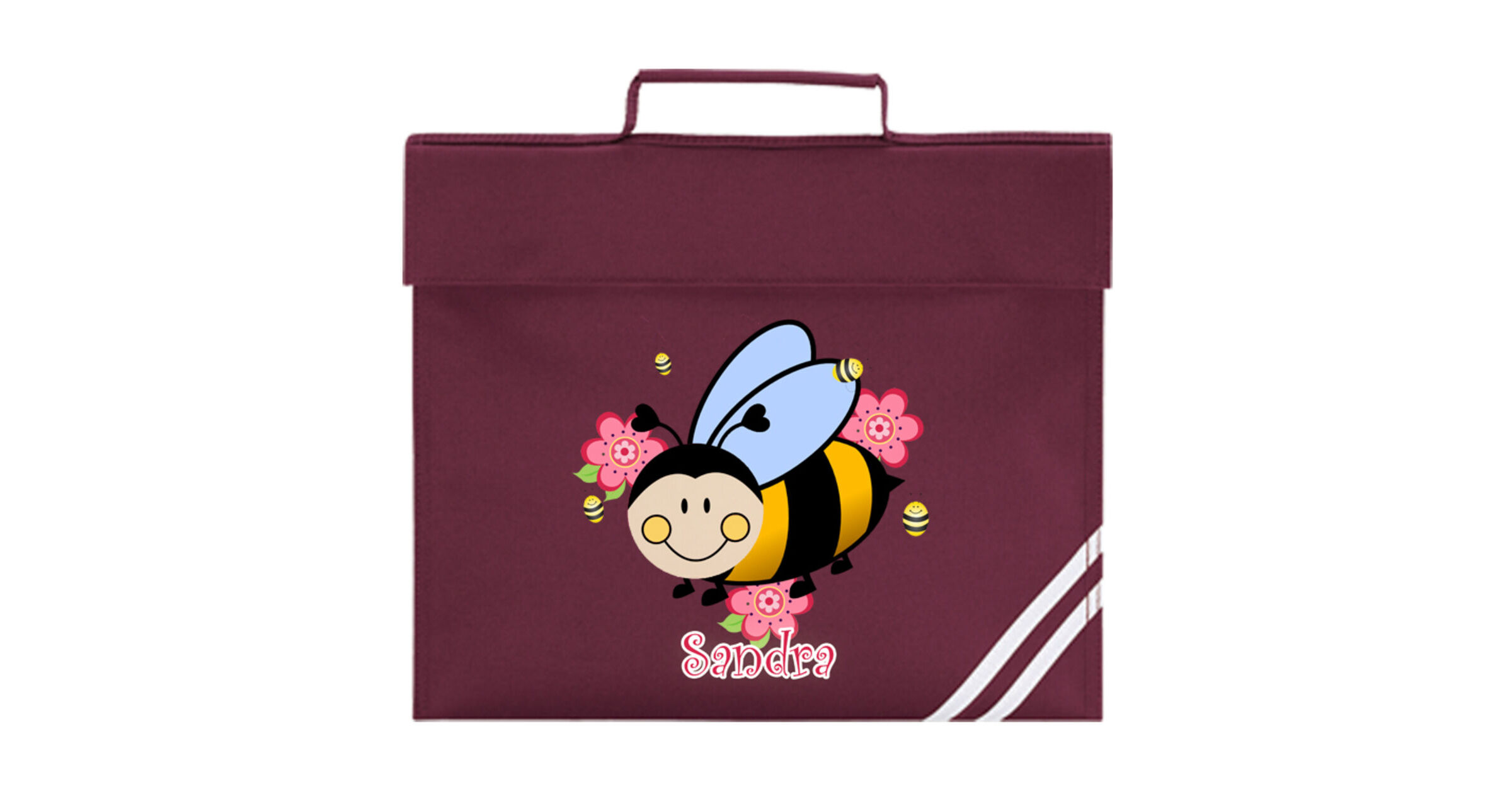 Bumble Bee Theme School Book Bag